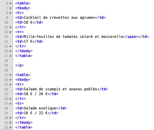  Html Indent Table Osoro jp